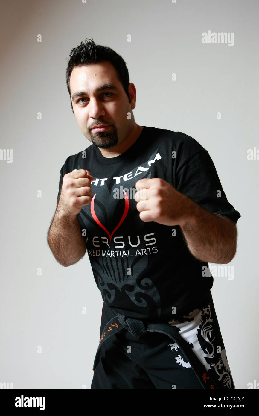 kick boxer training Stock Photo - Alamy