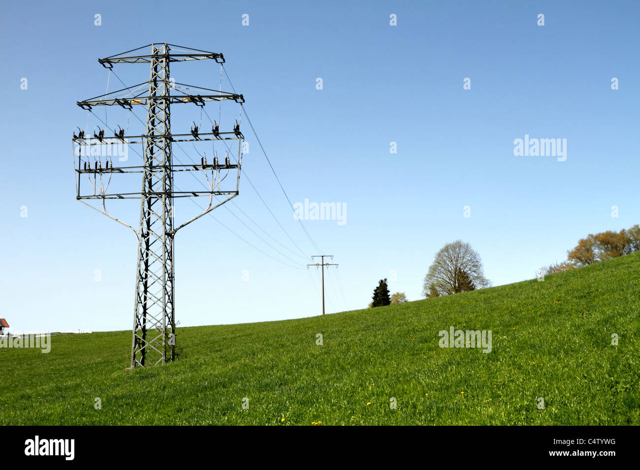 Electricity masts hi-res stock photography and images - Alamy