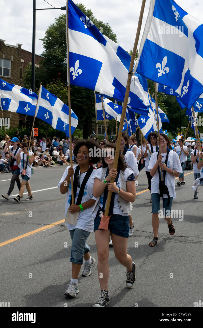 St Jean Parade Montreal Canada Stock Photo - Alamy