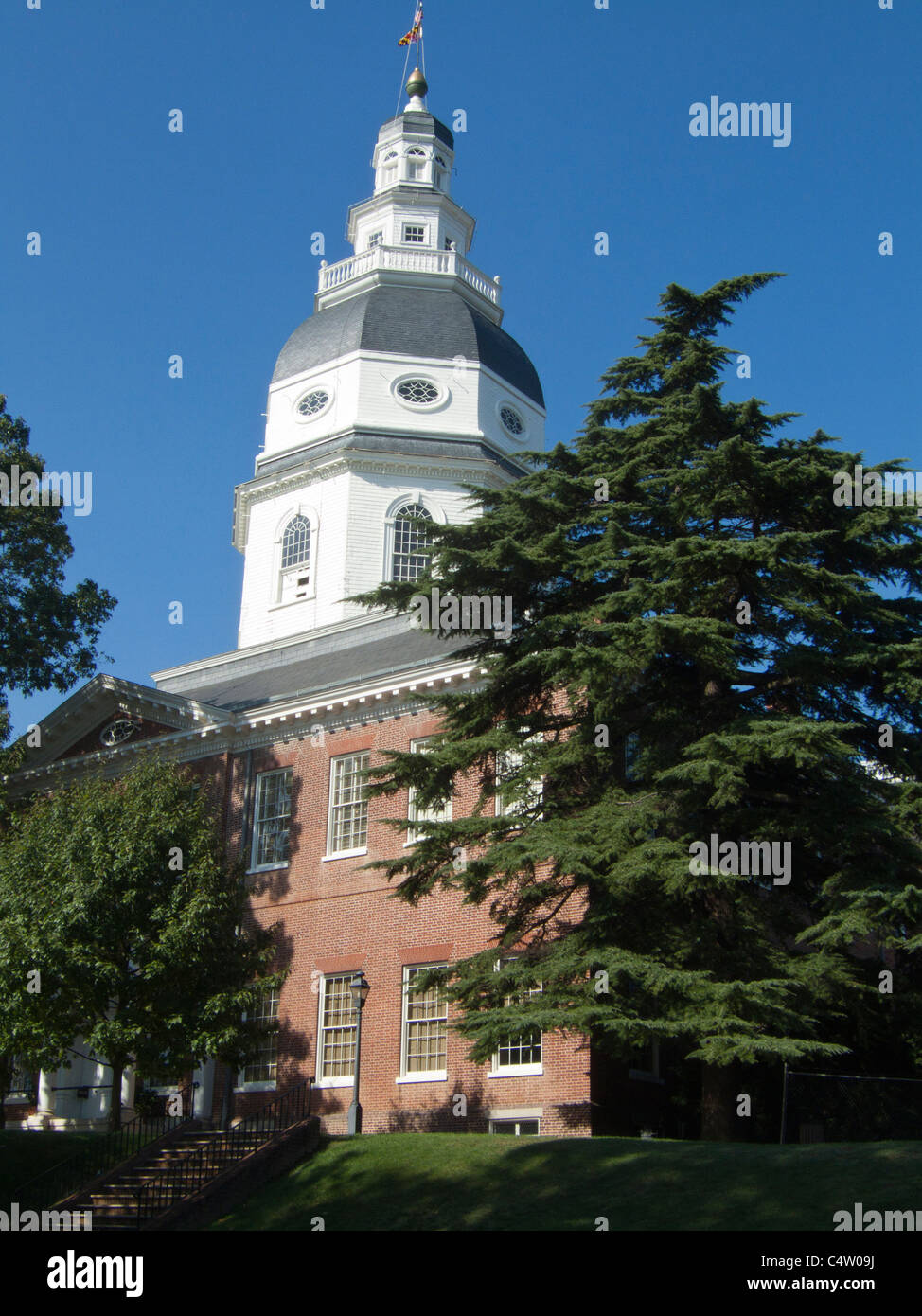 Annapolis maryland state house historical hi-res stock photography and ...