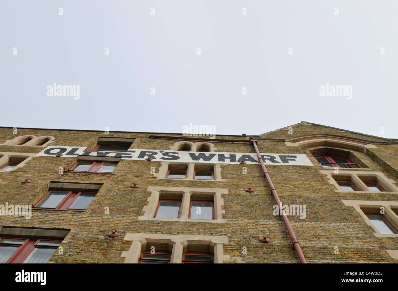 Oliver's wharf Wapping High street London Uk Stock Photo - Alamy