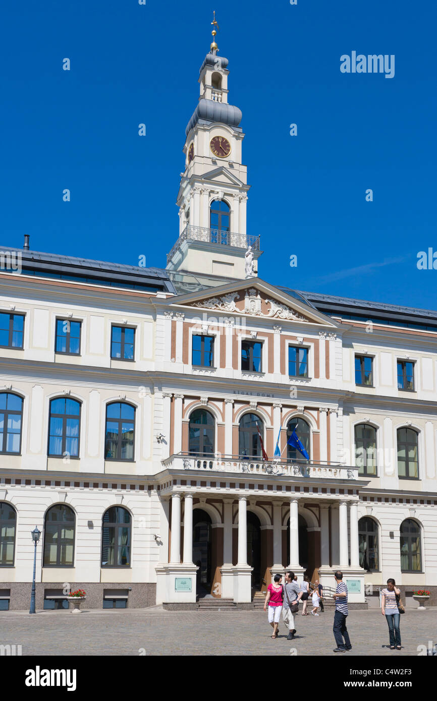 Riga City Council, Rigas Dome, Town Hall Square, Ratslaukums, Old Town ...