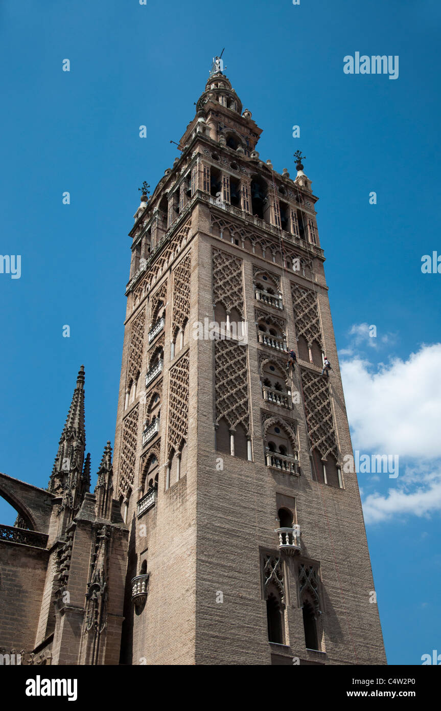 La Giralda Bell Tower, Seville, Spain Stock Photo - Alamy