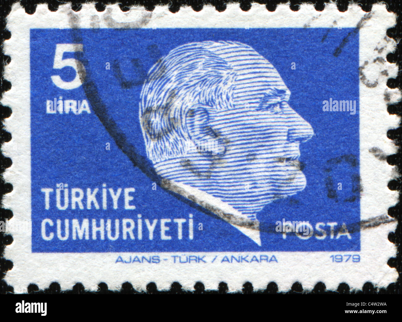 Postage stamp turkey hi-res stock photography and images - Alamy
