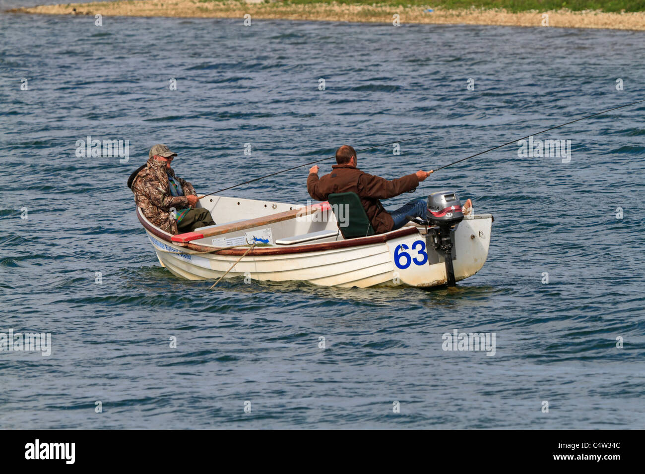 Fishermen in a boat hi-res stock photography and images - Alamy