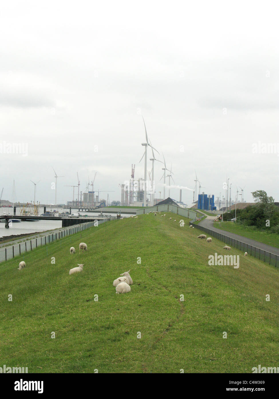 Wind farm transformer station High Resolution Stock Photography and ...