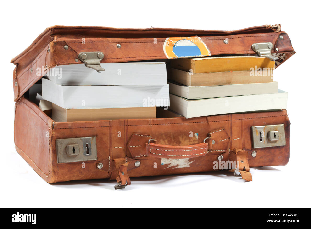 Summer vacation suitcase on Cut Out Stock Images & Pictures - Alamy