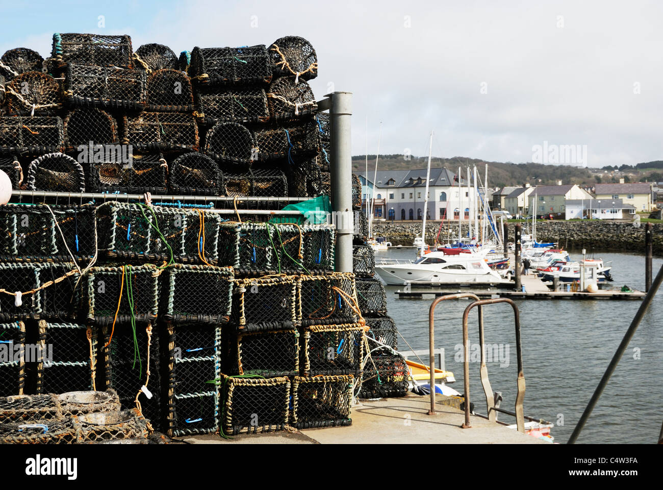 Aberystwyth marina harbour boats hi-res stock photography and images ...