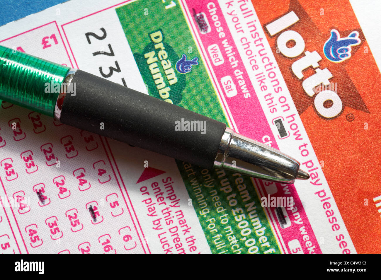 Lottery in great britain hi-res stock photography and images - Alamy