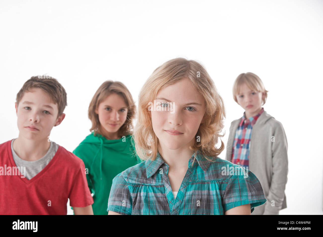 Portrait of Teenagers Stock Photo - Alamy