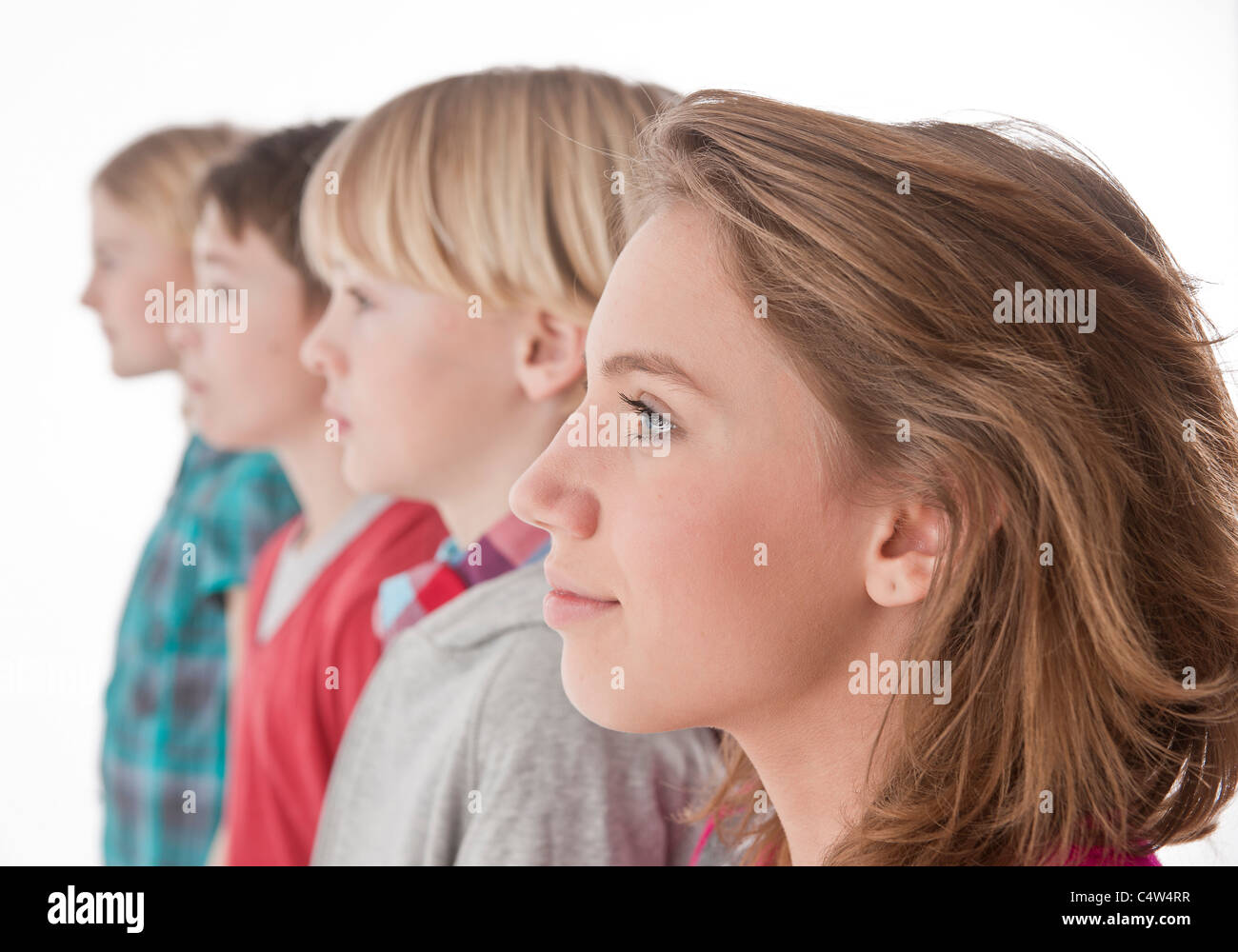 Portrait of Teenagers Stock Photo - Alamy