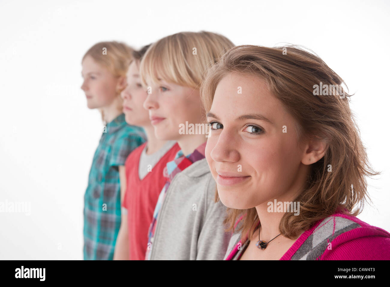 Portrait of Teenagers Stock Photo - Alamy