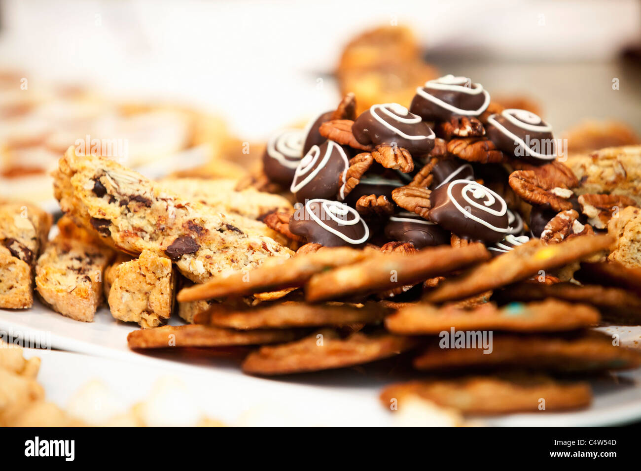 Close-up of Sweets Stock Photo - Alamy