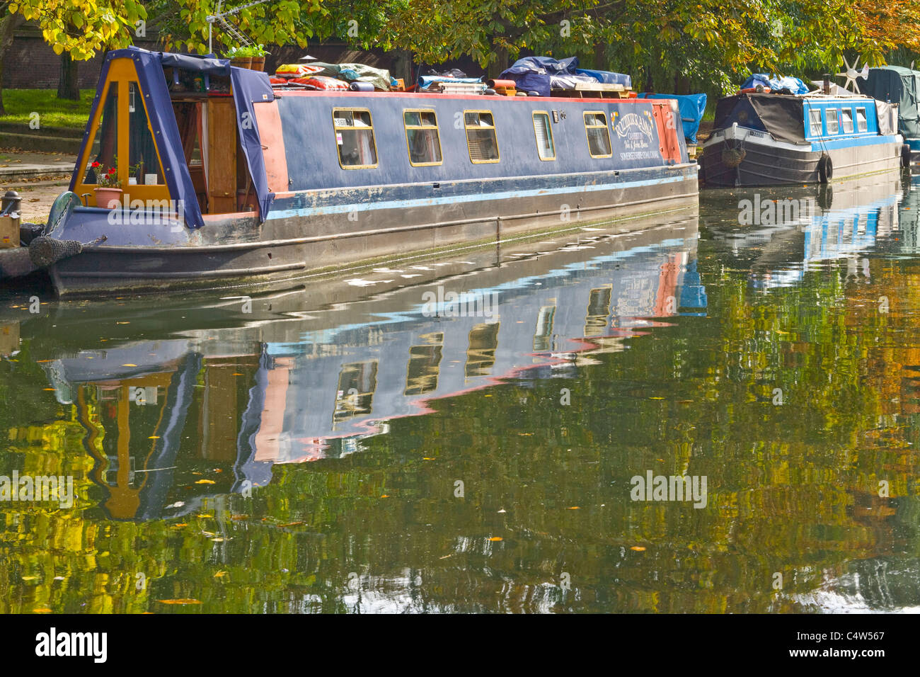 Houseboats, Canal, Little Venice Stock Photo - Alamy
