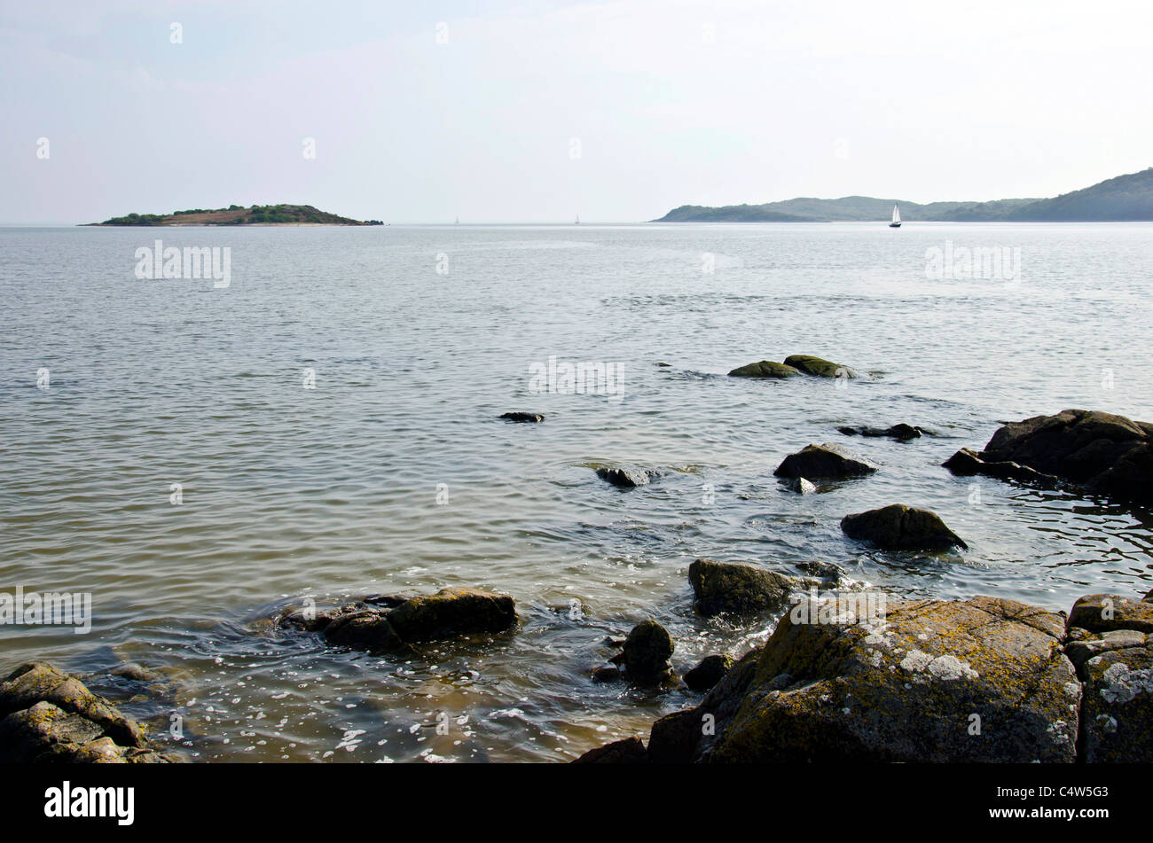 Sea inlet bay kippford kipford hi-res stock photography and images - Alamy
