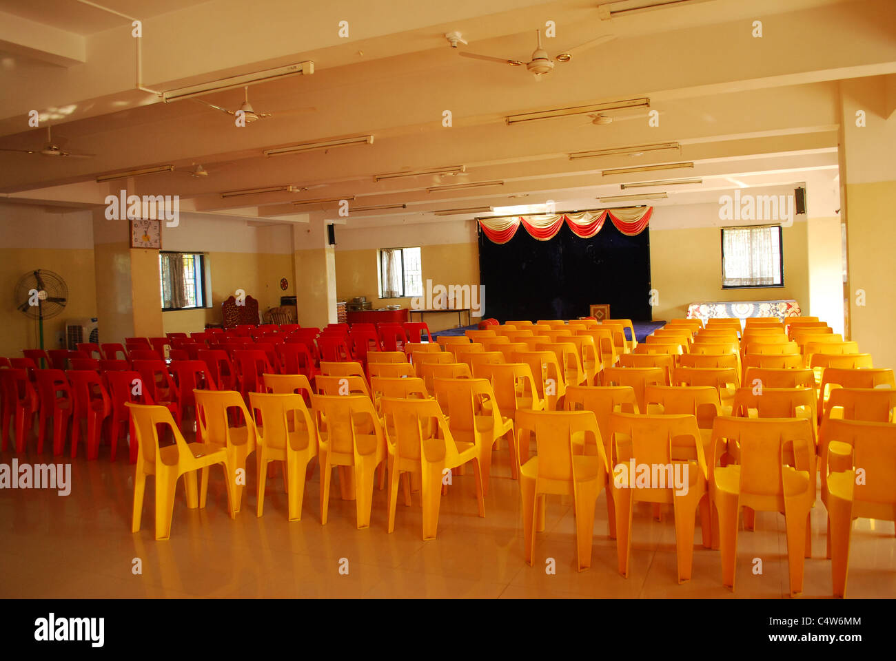 Plastic chair hi-res stock photography and images - Alamy