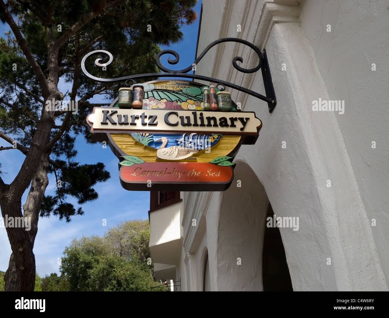 Carmel by the sea sign hi-res stock photography and images - Alamy