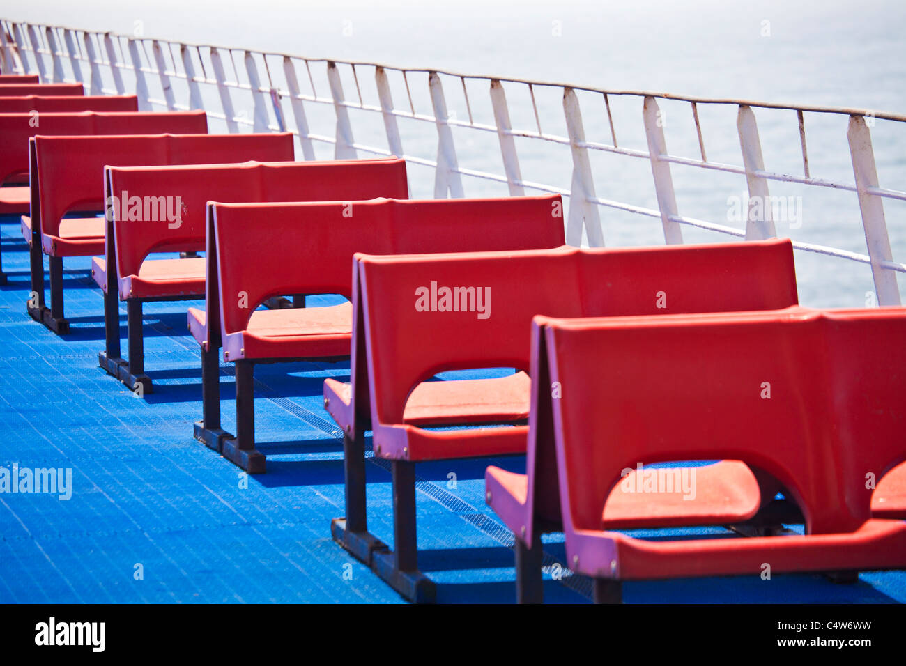 Empty ferry seats hi-res stock photography and images - Alamy