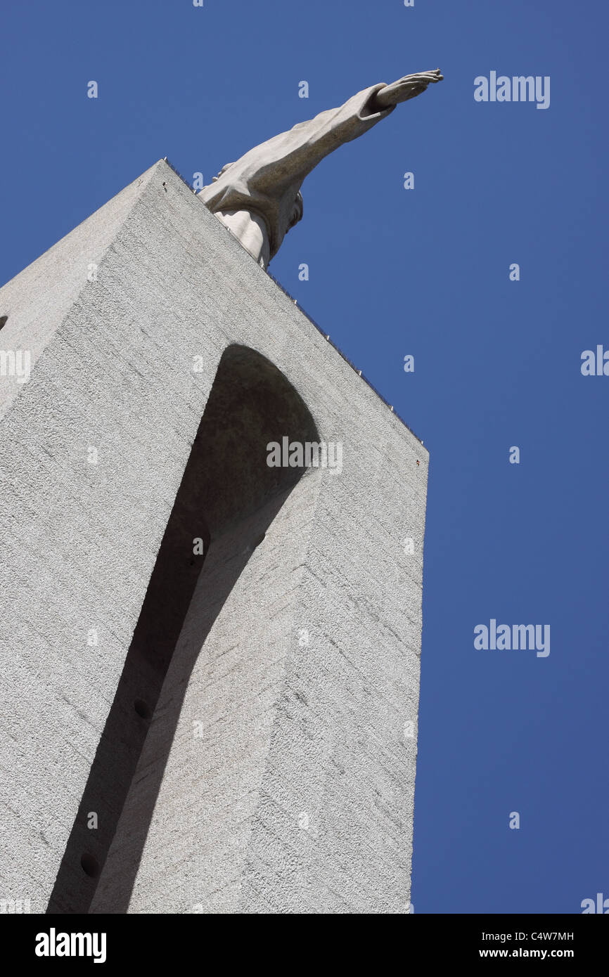 Lisbon Portugal the Cristo Rei statue of Jesus Christ designed by ...