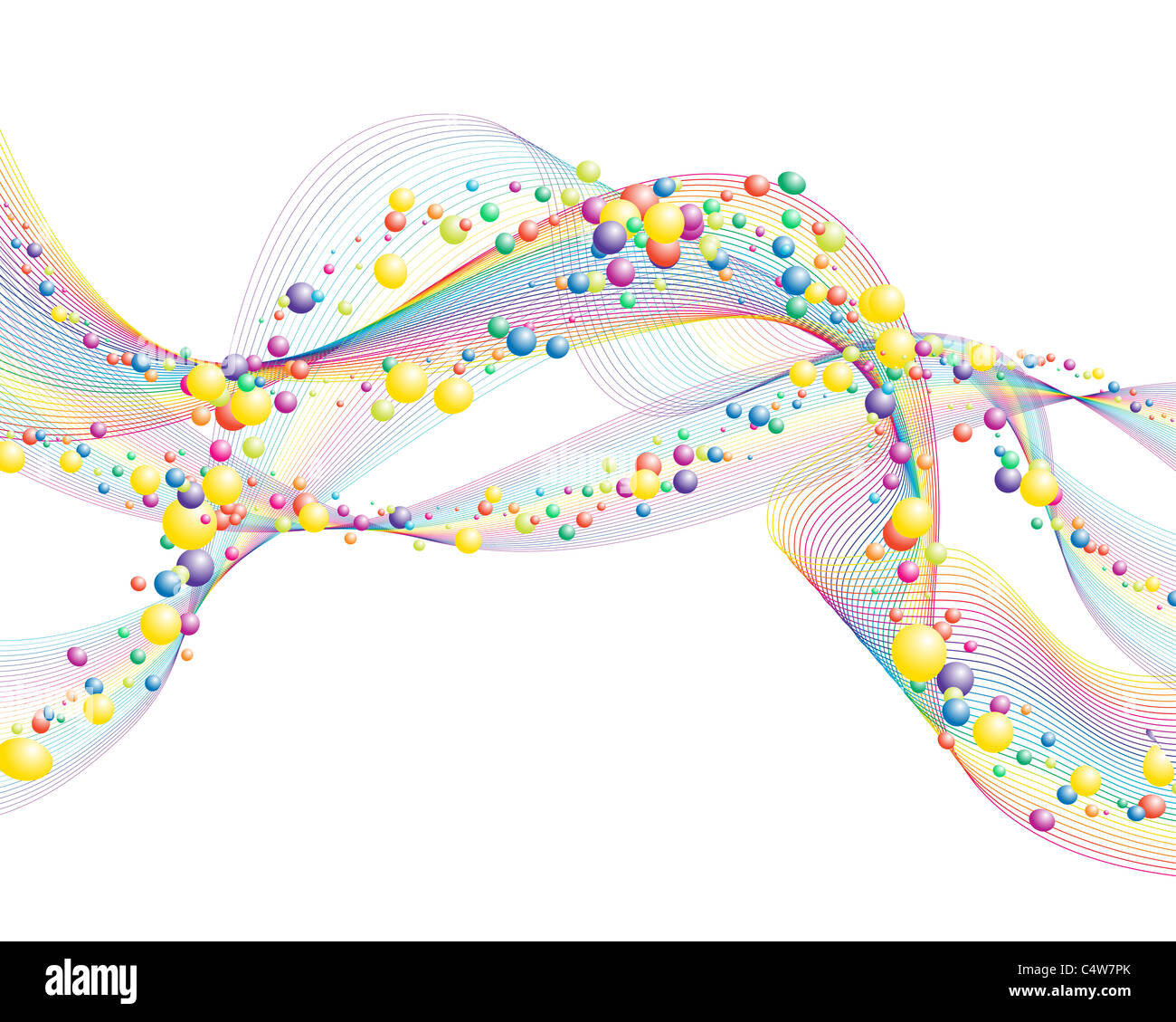 Colourful lines background for design use. Vector illustration Stock ...