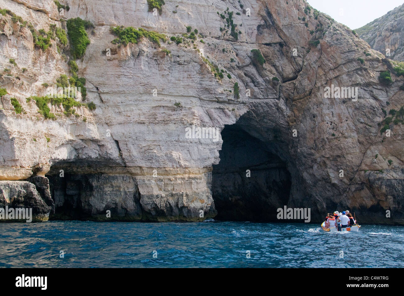 Some of the world's most beautiful scenery is the Blue Grotto area of ...