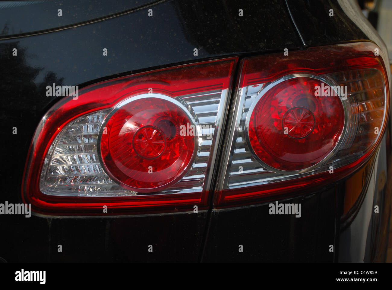 four wheeler back light close-up Stock Photo - Alamy