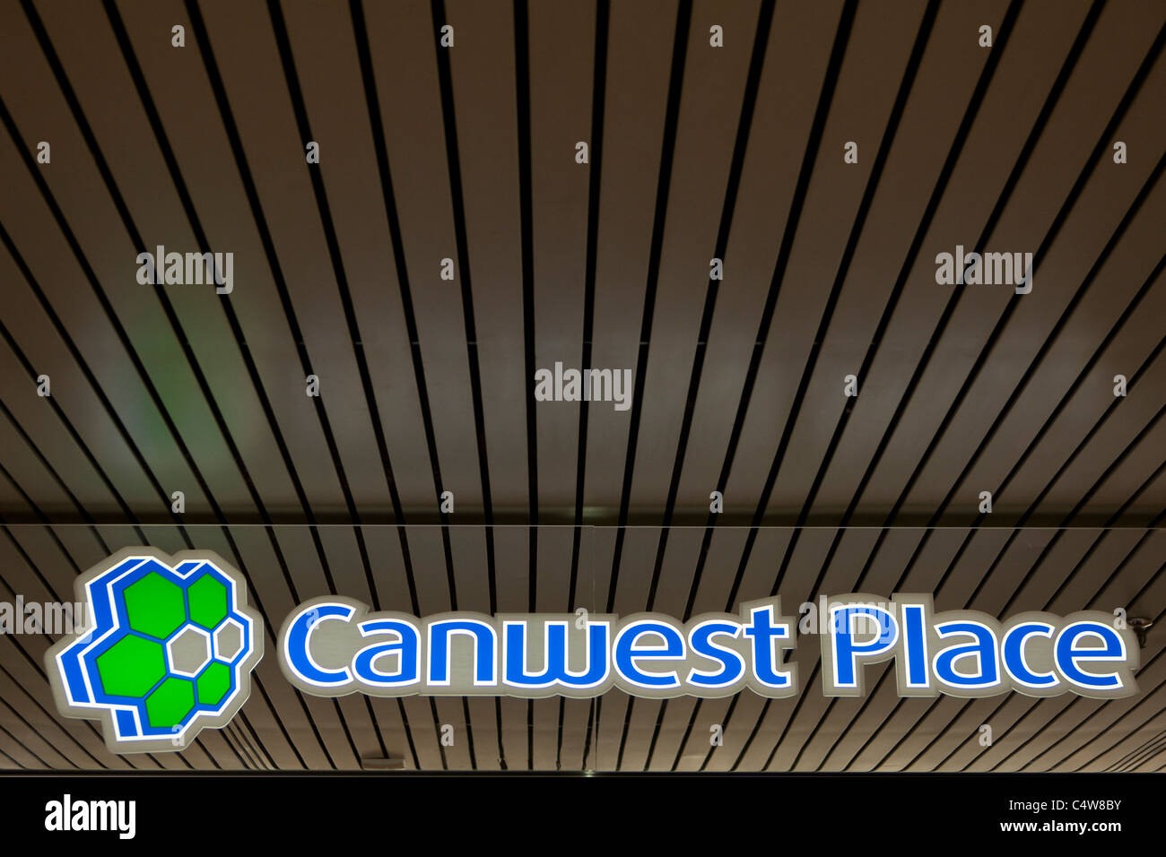Canwest Place is pictured on Portage avenue in Winnipeg Stock Photo - Alamy
