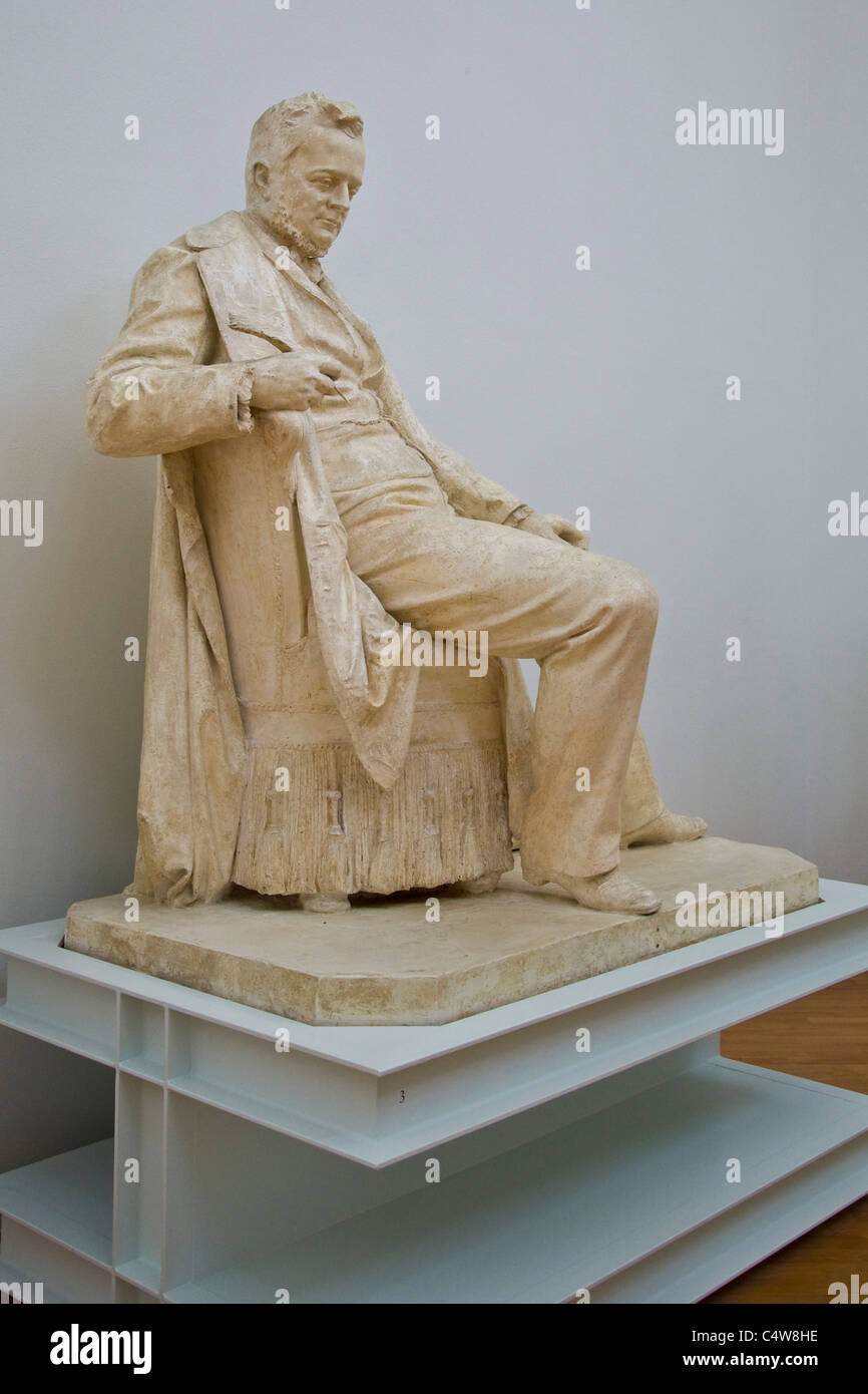 Monument, Camillo Benso, Count Cavour, Plaster sculpture, Museum ...