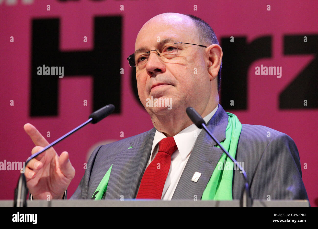 Nikolaus Schneider, chairman of the Evangelical Church in Germany (EKD ...