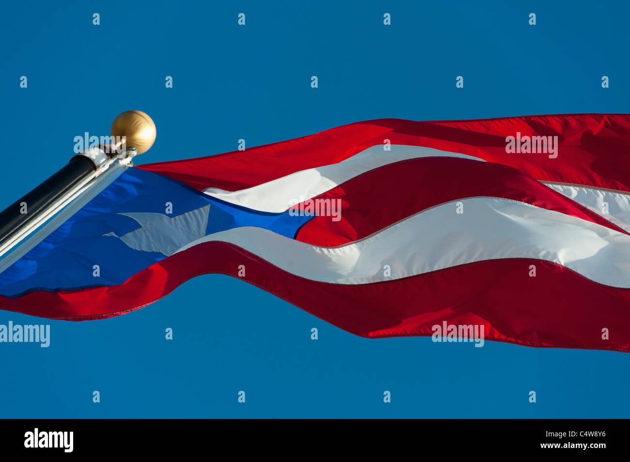 Puerto rican flag hi-res stock photography and images - Alamy