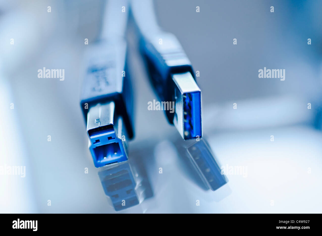 Close up of USB cable Stock Photo - Alamy
