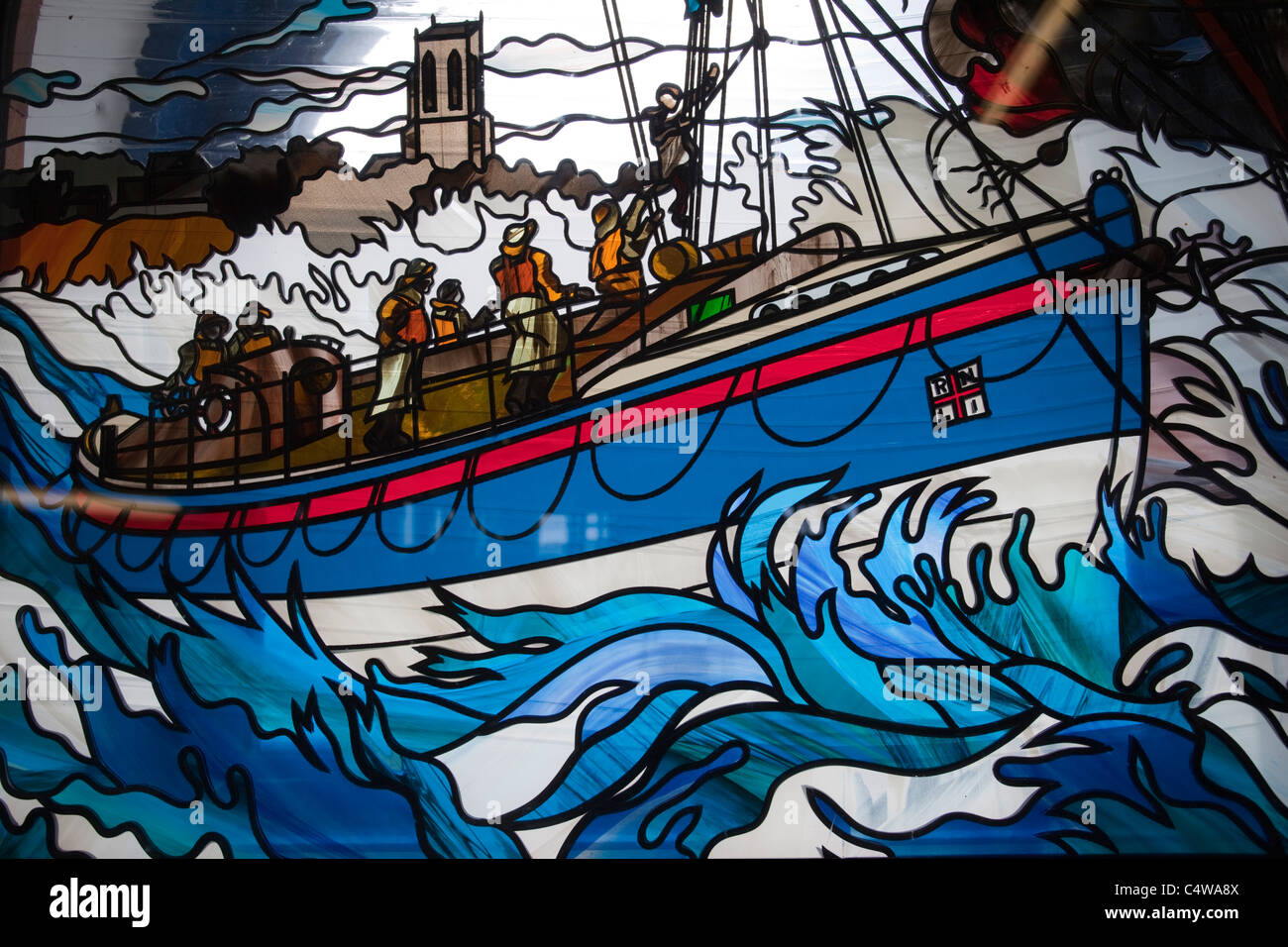 Window at lifeboat station hi-res stock photography and images - Alamy