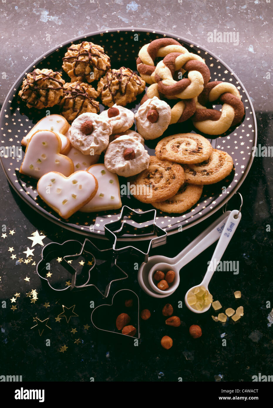 Tableau: Christmas cookies: Several kinds of German Christmas cookies ...