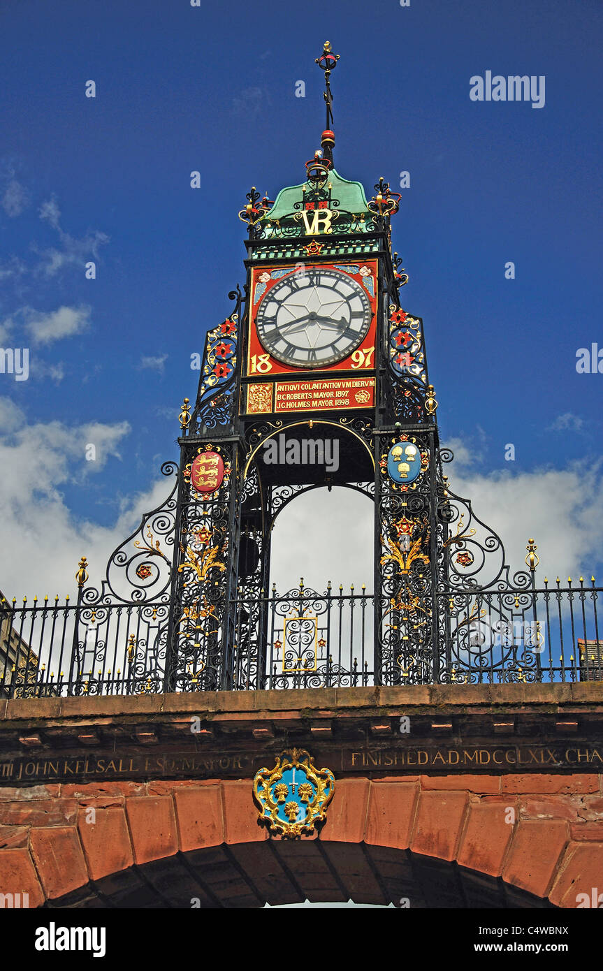Eastgate Clock, Eastgate, Chester, Cheshire, England, United Kingdom ...