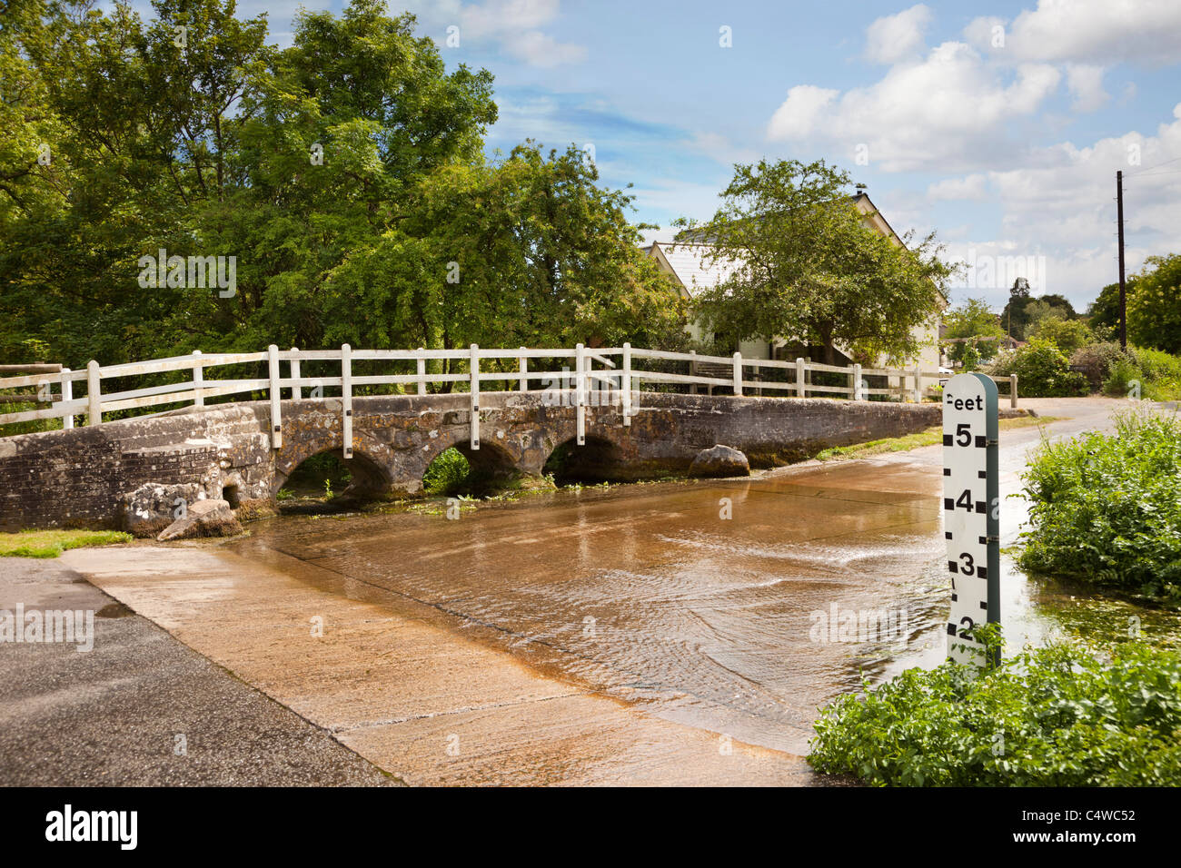 The Ford at Tarrant Monkton, Dorset, England, UK Stock Photo - Alamy