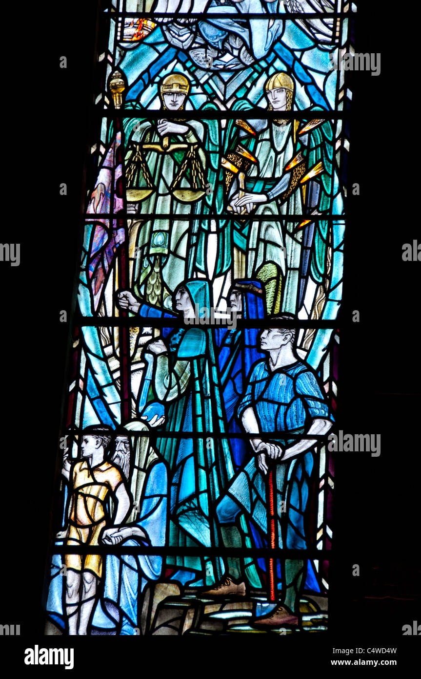 Scotland, Edinburgh. Historic Edinburgh Castle. Window detail at the ...