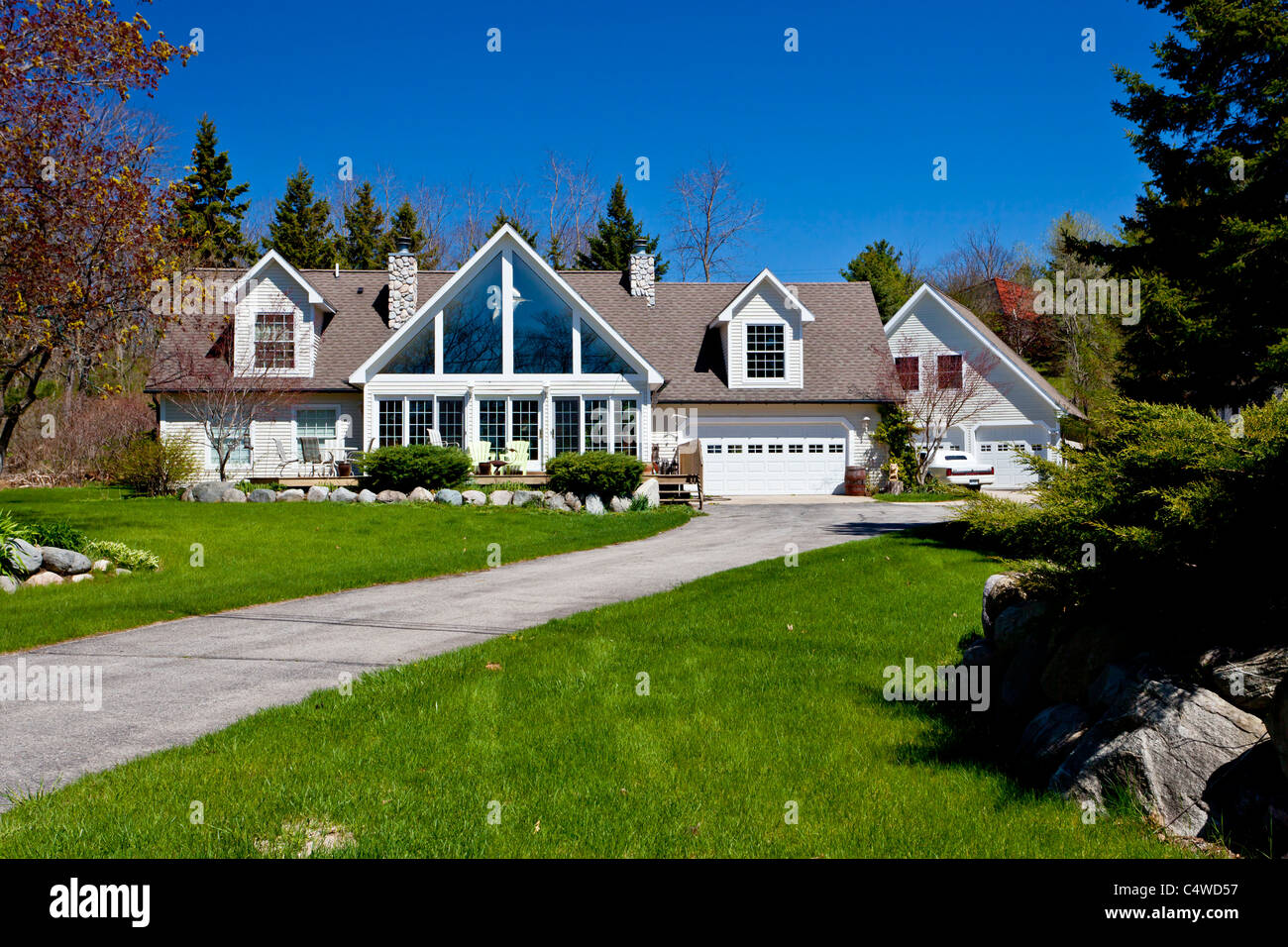 Ranch home on old mission hi-res stock photography and images - Alamy