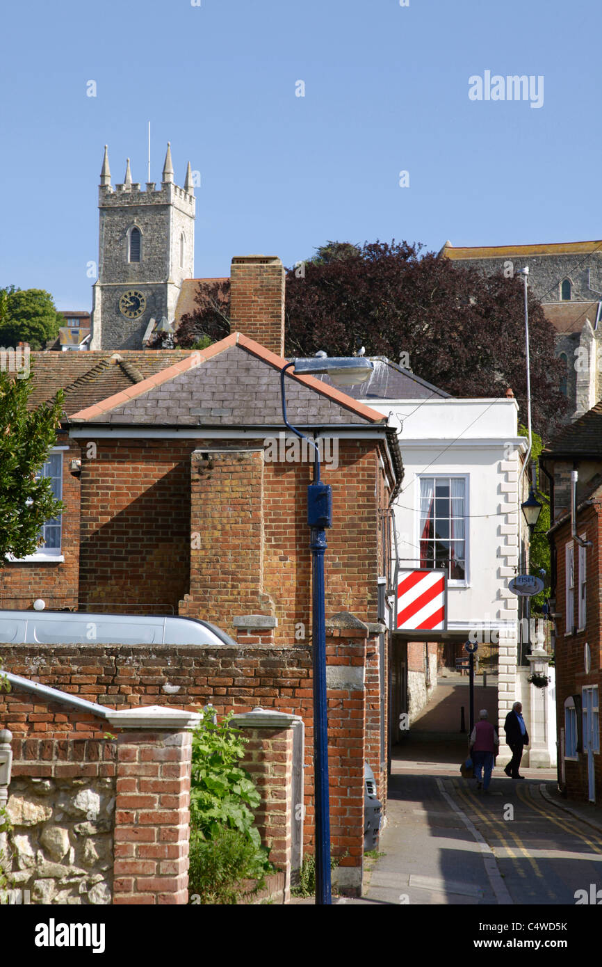 St Leonard's Church Hythe Kent Stock Photo - Alamy