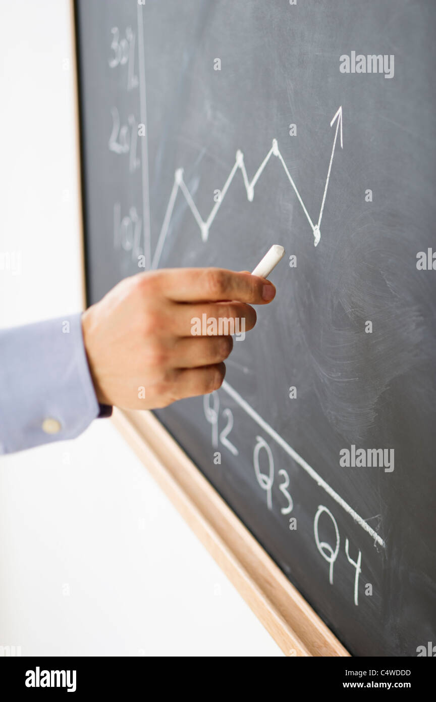 Drawing graph hi-res stock photography and images - Alamy