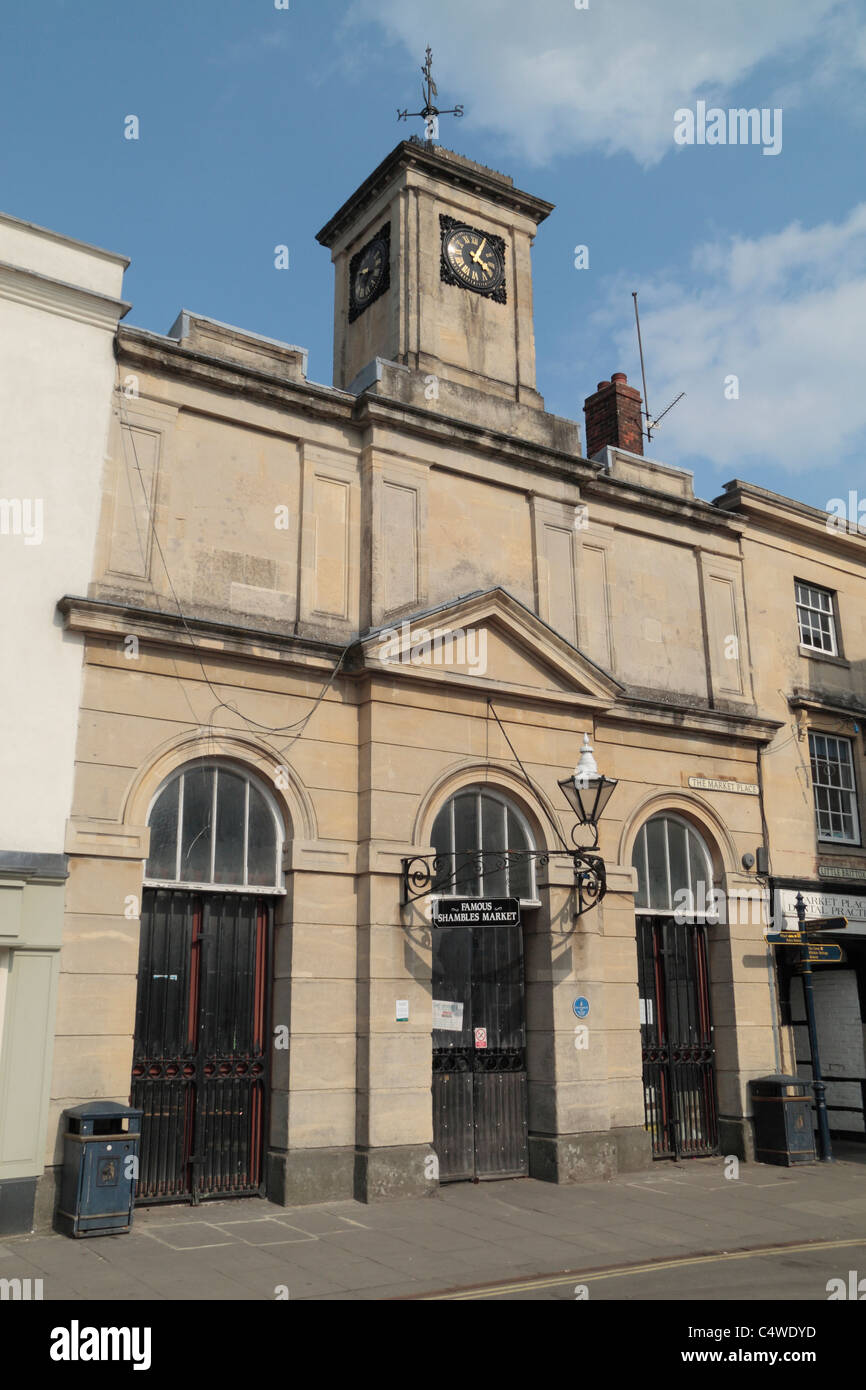 The Shambles Market hall in Devizes, Wiltshire, England Stock Photo - Alamy