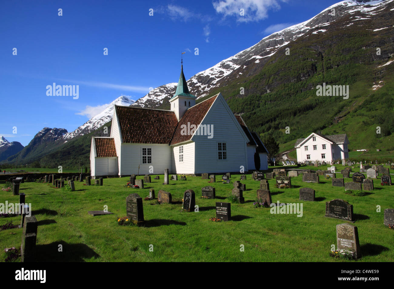Oldedalen valley olden norway hi-res stock photography and images - Alamy