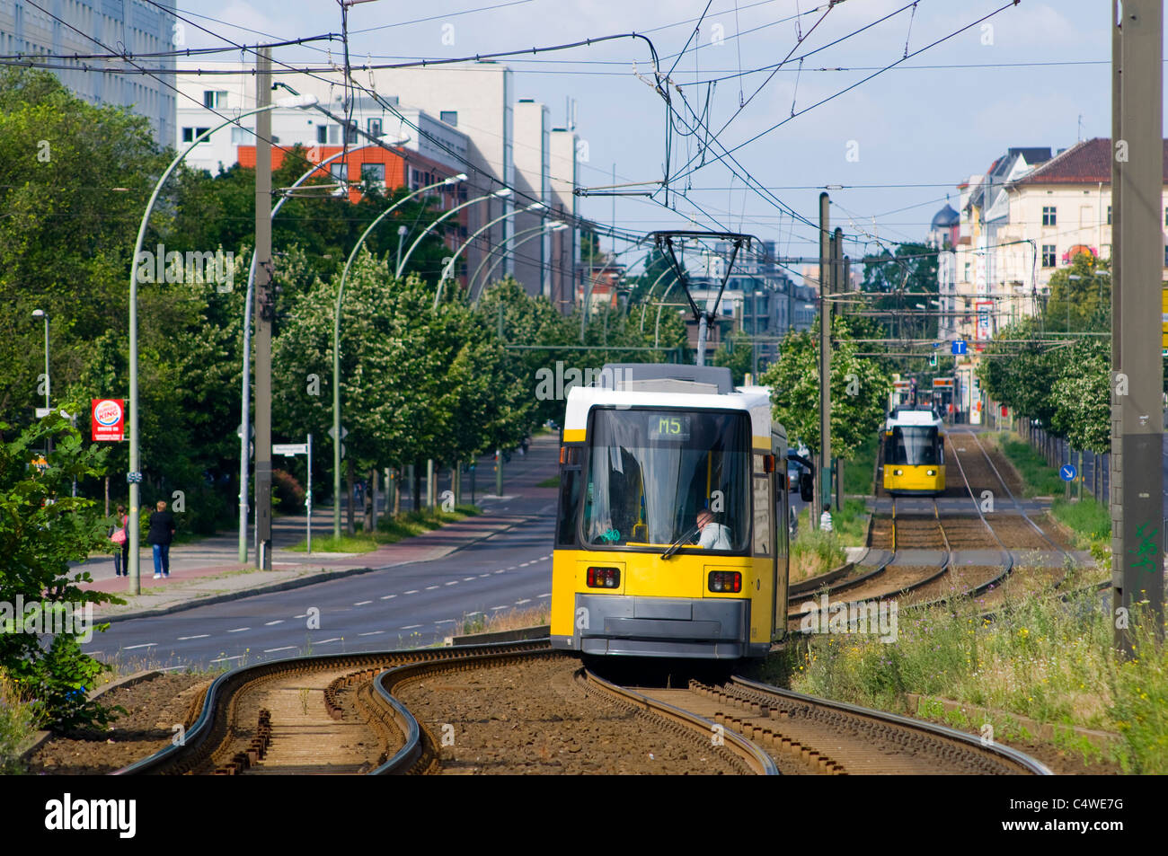 Modern electric trams hi-res stock photography and images - Alamy