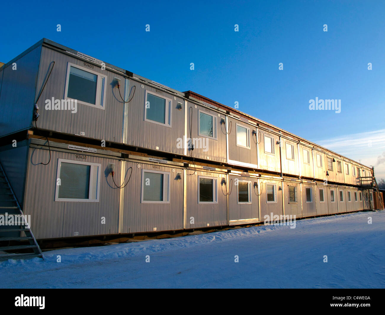 Accommodation container hi-res stock photography and images - Alamy