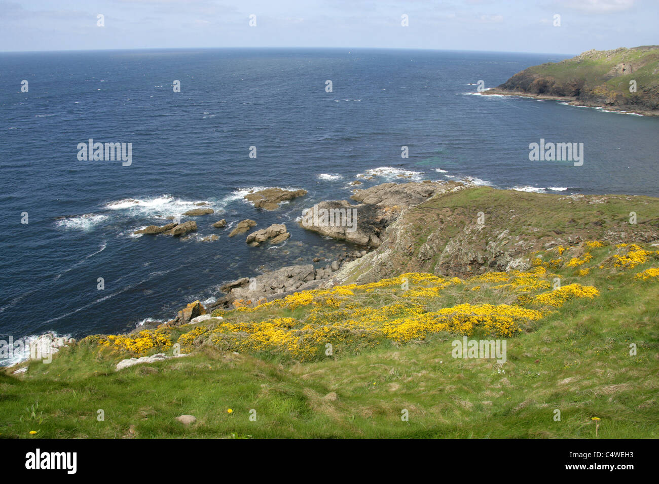 Ocean view cape cornwall hi-res stock photography and images - Alamy