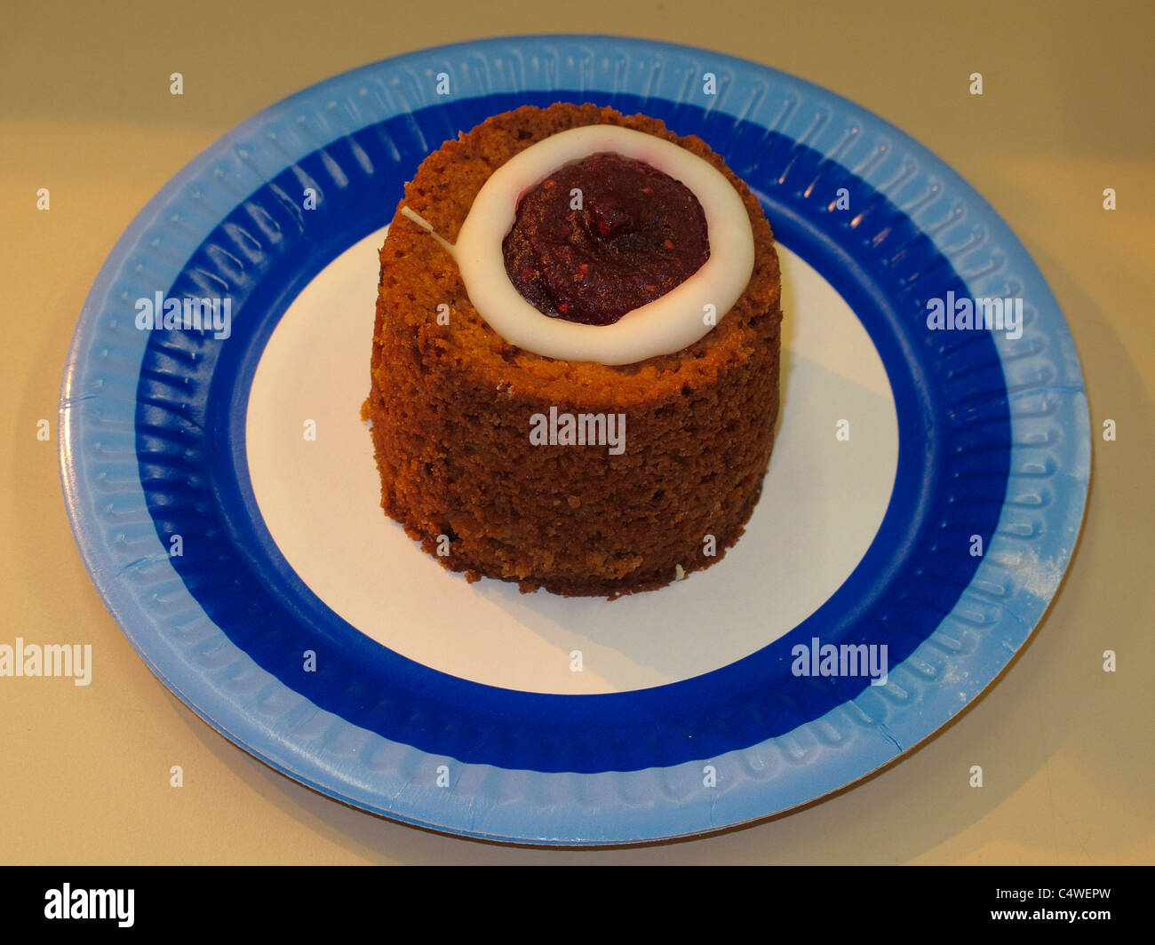 Finnish Runebergin torttu Runeberg cake Butter cake with rasberry jam ...