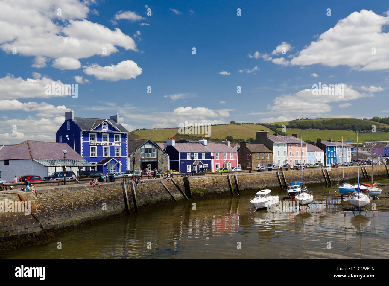 Aberaeron west wales uk hi-res stock photography and images - Alamy