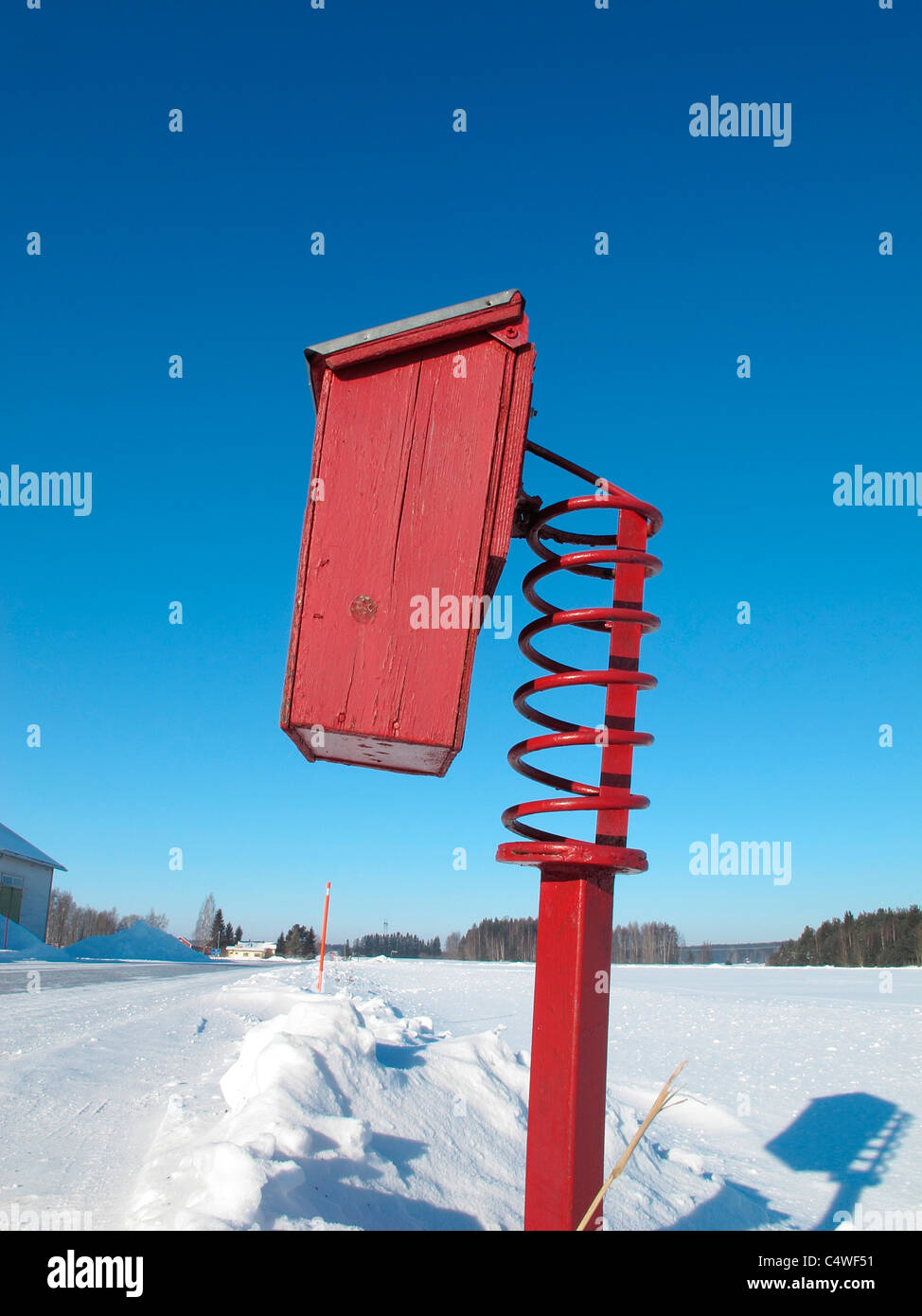Letter box snow winter hi-res stock photography and images - Alamy