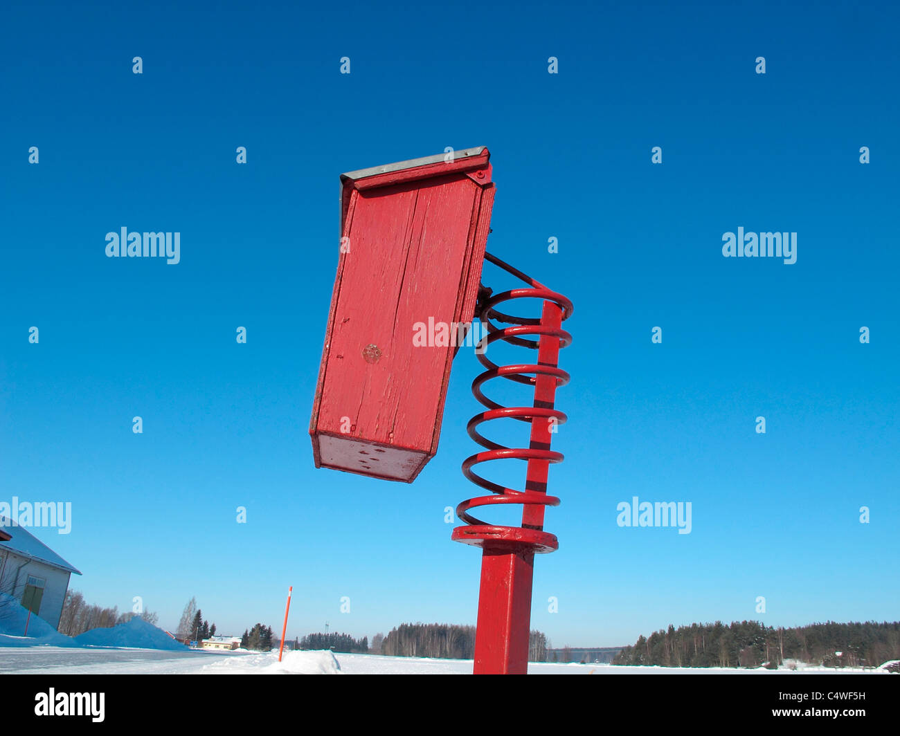 Letter box snow winter hi-res stock photography and images - Alamy