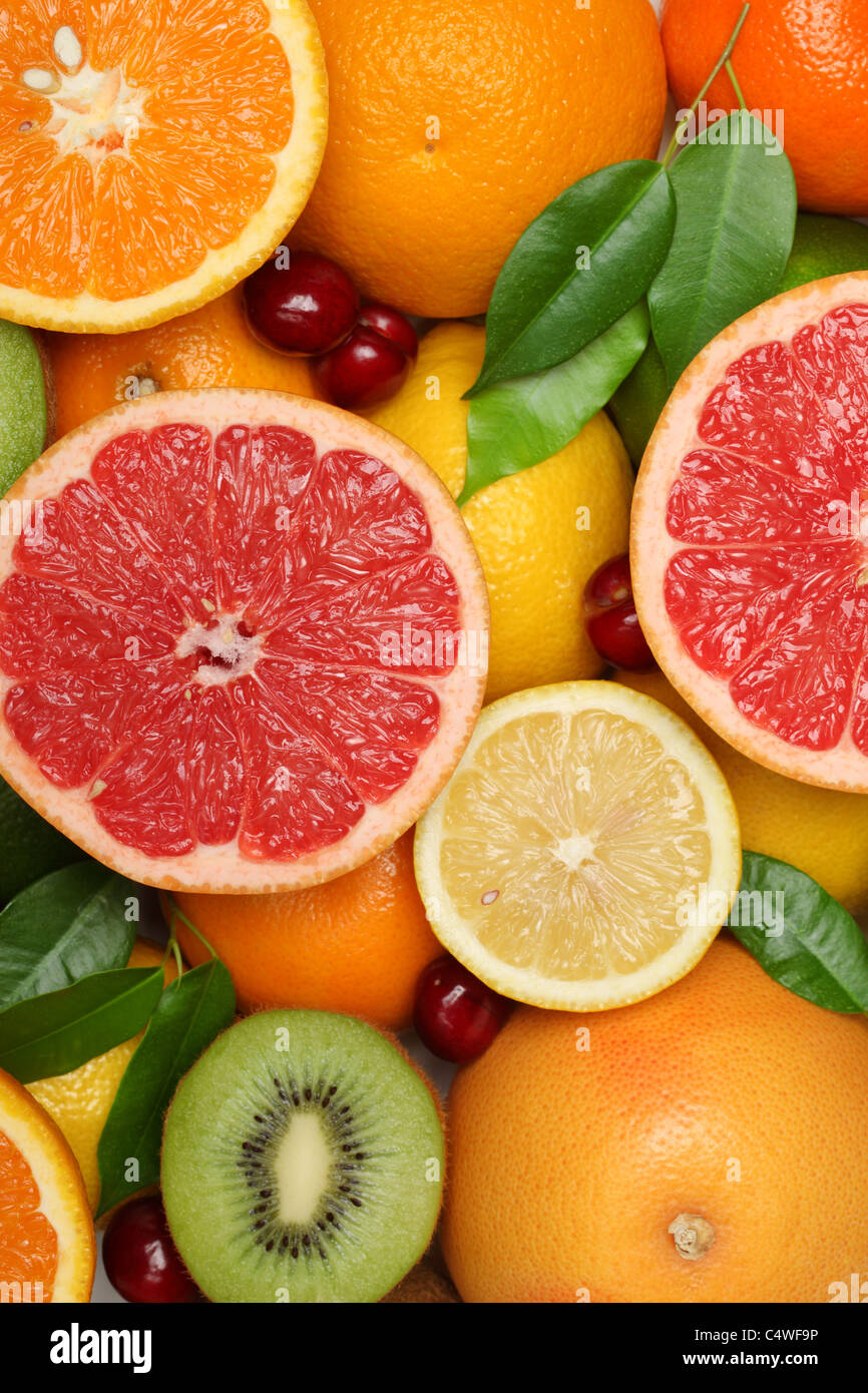 Fruit background hi-res stock photography and images - Alamy