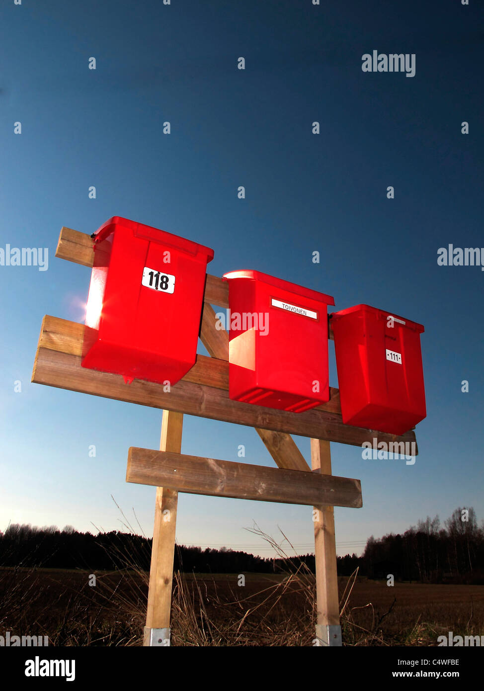 Scandinavia finnish red letter hi-res stock photography and images - Alamy